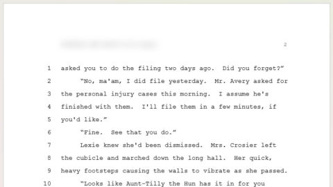 Achieving 250 Words / 25 Lines Per Page - Writing Corner